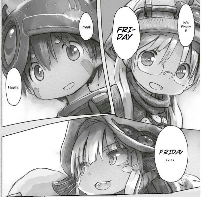 Friday of abyssal horrors | Made In Abyss | Know Your Meme