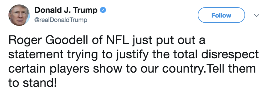 Roger Goodell of NFL just put out a statement trying to justify the ...