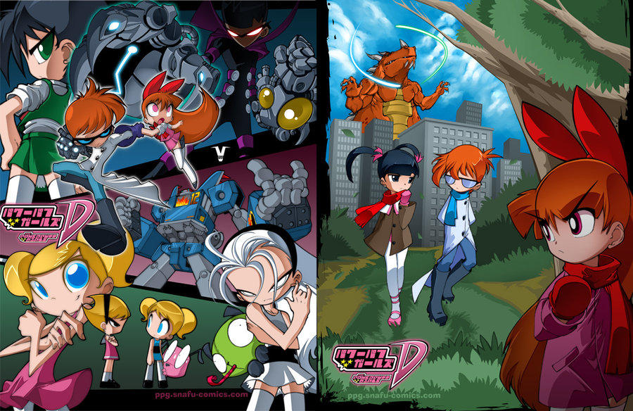 Bleedmans Ppgd Webcomics Seasons 1 And 2 The Powerpuff Girls Know Your Meme 