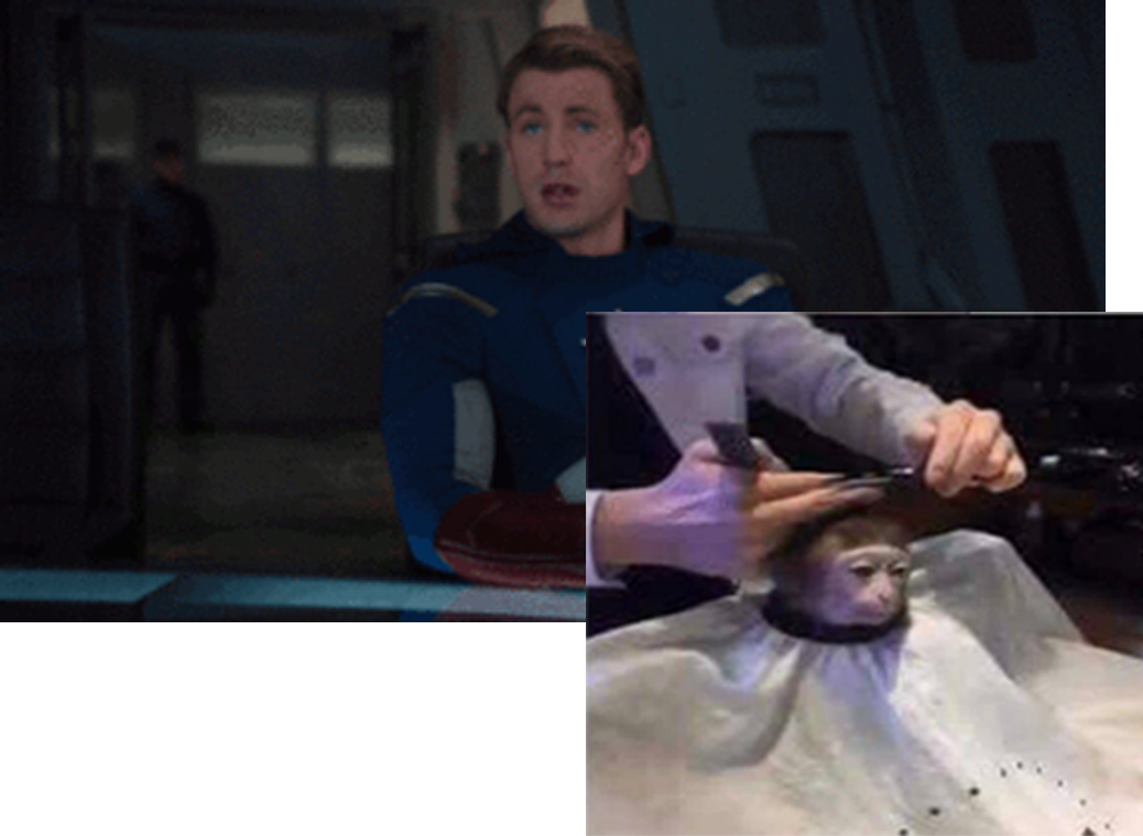 Cap cut the reference | Monkey Haircut | Know Your Meme