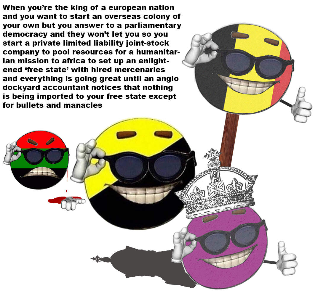 Congo Free State | Picardía / Thumbs Up Emoji Man | Know Your Meme