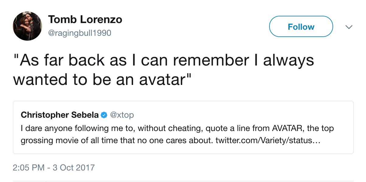 Goodfellas | Fake Avatar Lines | Know Your Meme