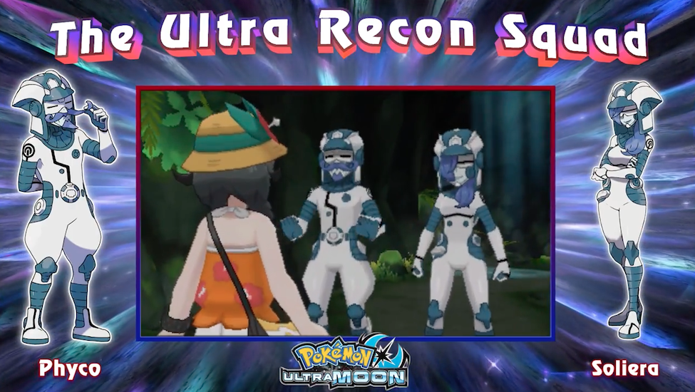 Phyco & Soliera of the Ultra Recon Squad | Pokémon Sun and Moon | Know ...