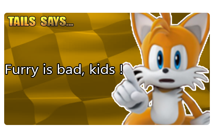 Tails Says Sonic Says Adventures Of Sonic The Hedgehog Know 
