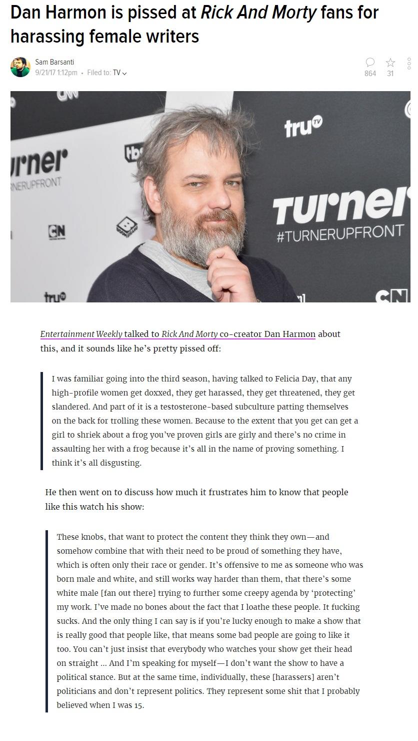 "It's a few bad apples". And they all spoil the barrel. >:( | Rick and ...