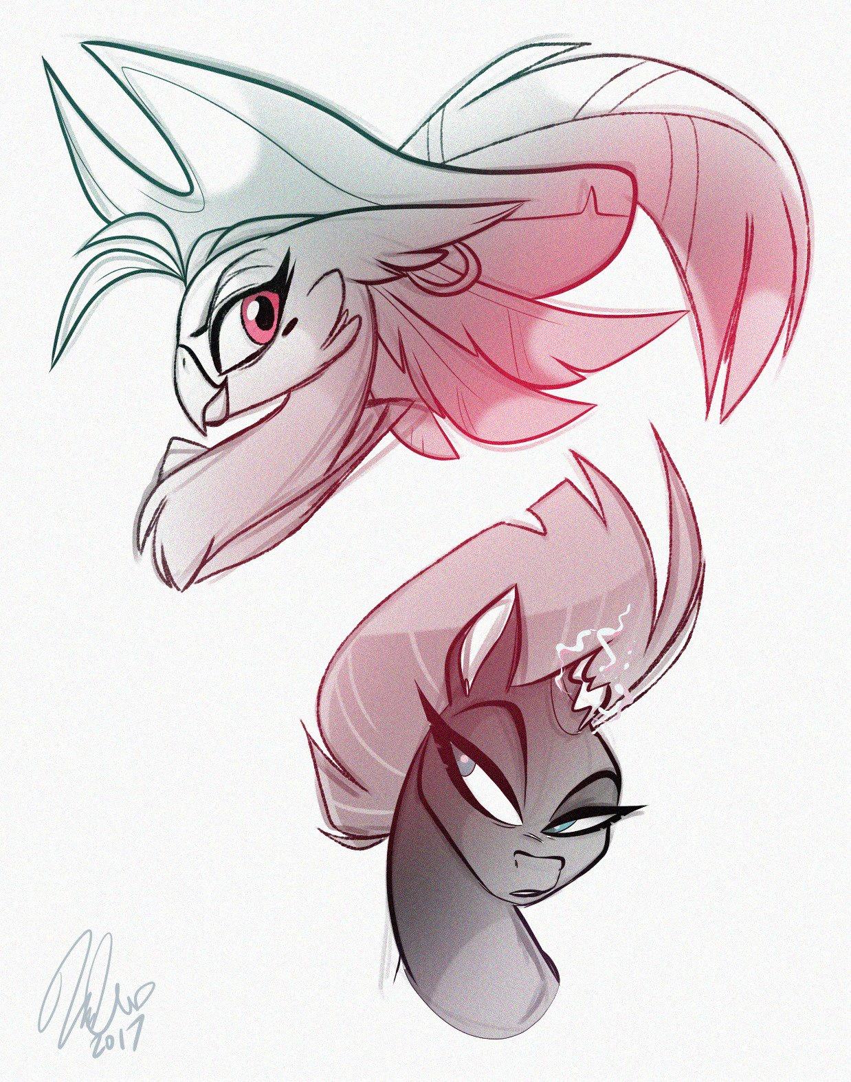 Celaeno and Tempest by VivziePop | My Little Pony: Friendship is Magic ...