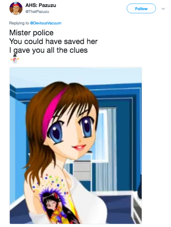 Terrifying Anime woman | I Gave You All the Clues / Hello Mister Police ...