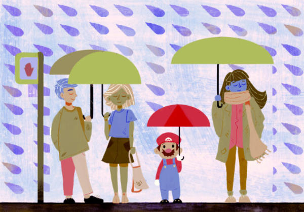 Mario hanging out with real people | Super Mario Odyssey | Know Your Meme