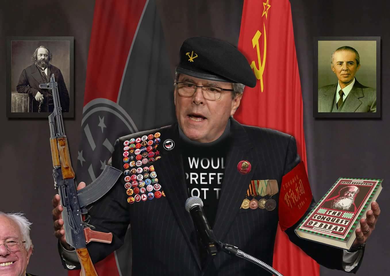 Socialism with Jeb! Bush characteristics | Comrade Jeb! | Know Your Meme
