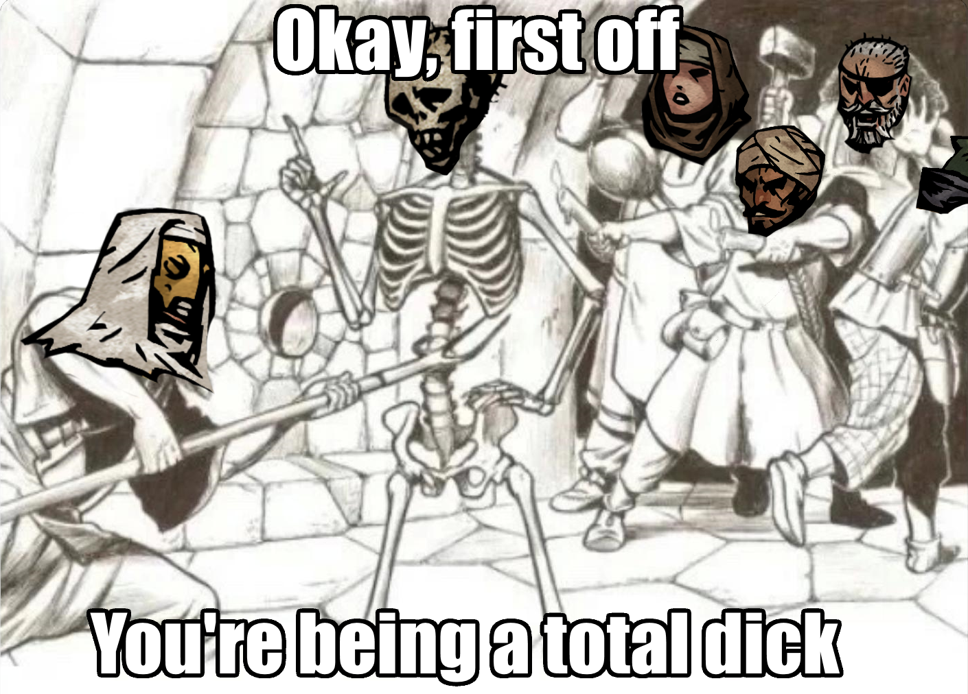 When your Leper can't land a hit and starts abusing your team | Darkest ...