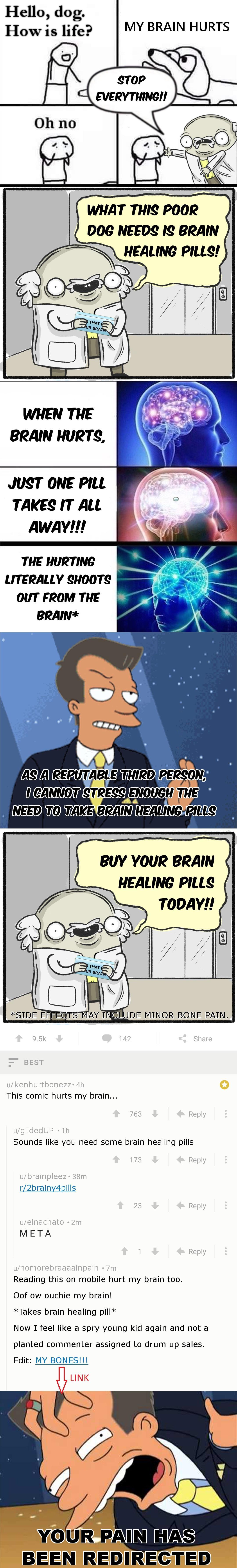 Brain Healing Pills | Meme Chimera | Know Your Meme