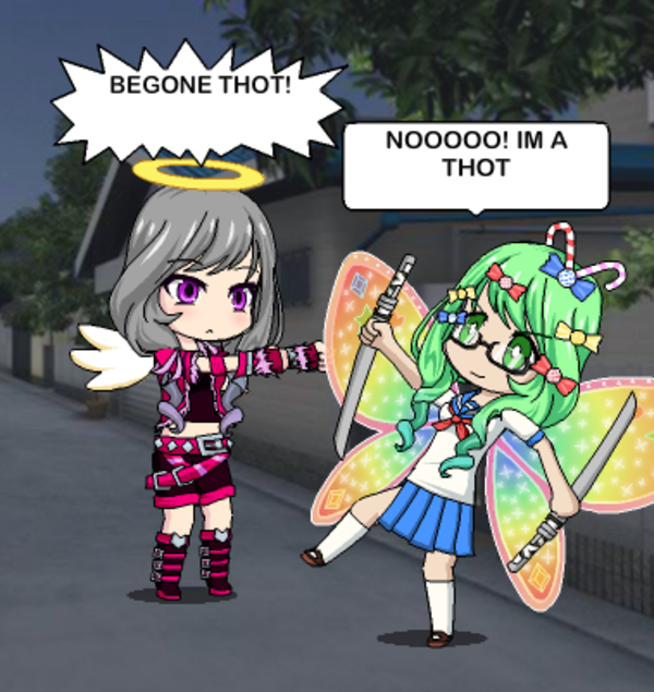 WOAH WE GOT A EDGELORD! | Begone, Thot | Know Your Meme