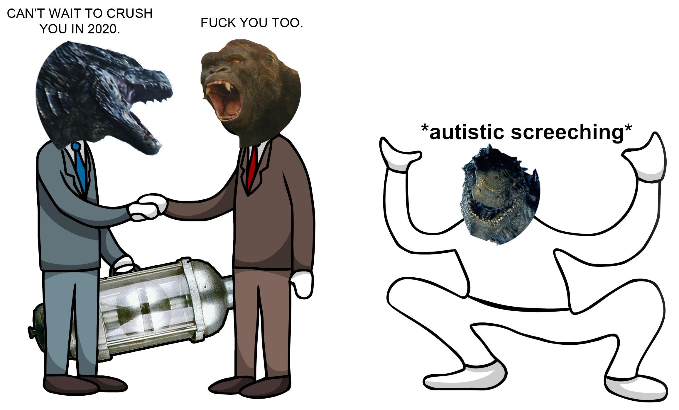 How The MonsterVerse Begat | Autistic Screeching | Know Your Meme