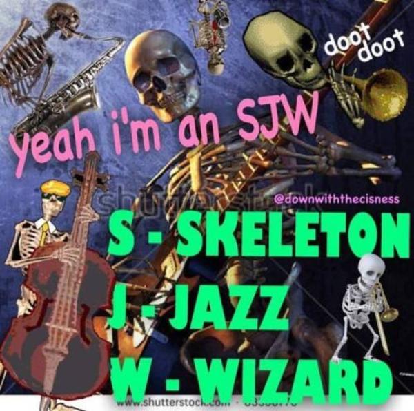 Skeleton Jazz Wizard | Skeletons | Know Your Meme
