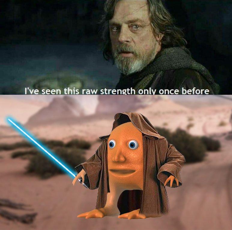 Orange Lad Jedi | Mr. Orange | Know Your Meme