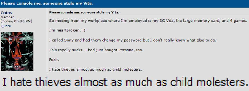 NeoGAF on Thieving | NeoGAF | Know Your Meme