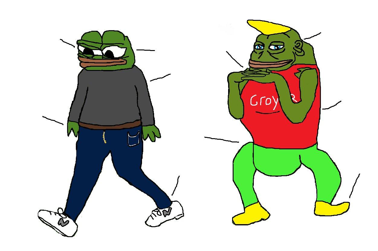 Virgin Apu vs. Chad Groyper | Groyper | Know Your Meme