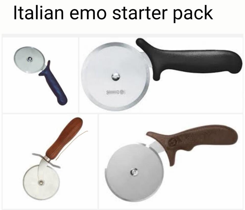 Italian emo starter pack | Starter Packs | Know Your Meme