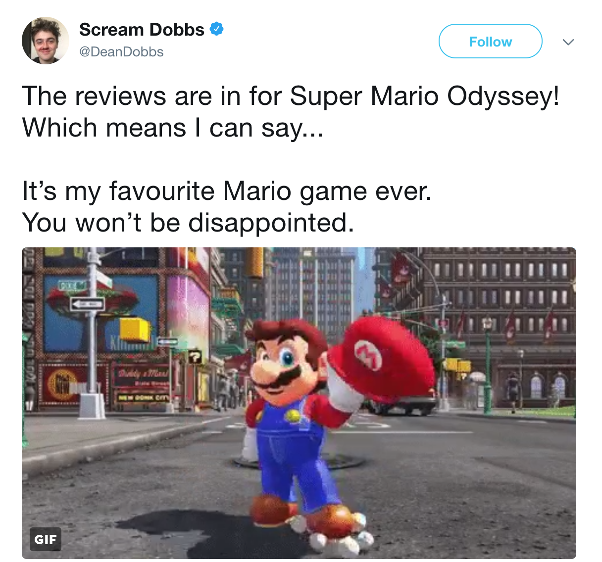 You Won't Be Disappointed | Super Mario Odyssey | Know Your Meme