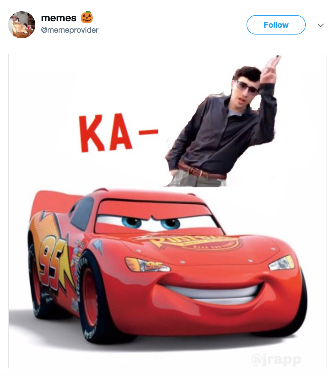 Ka-chow | Ciao Ryan | Know Your Meme