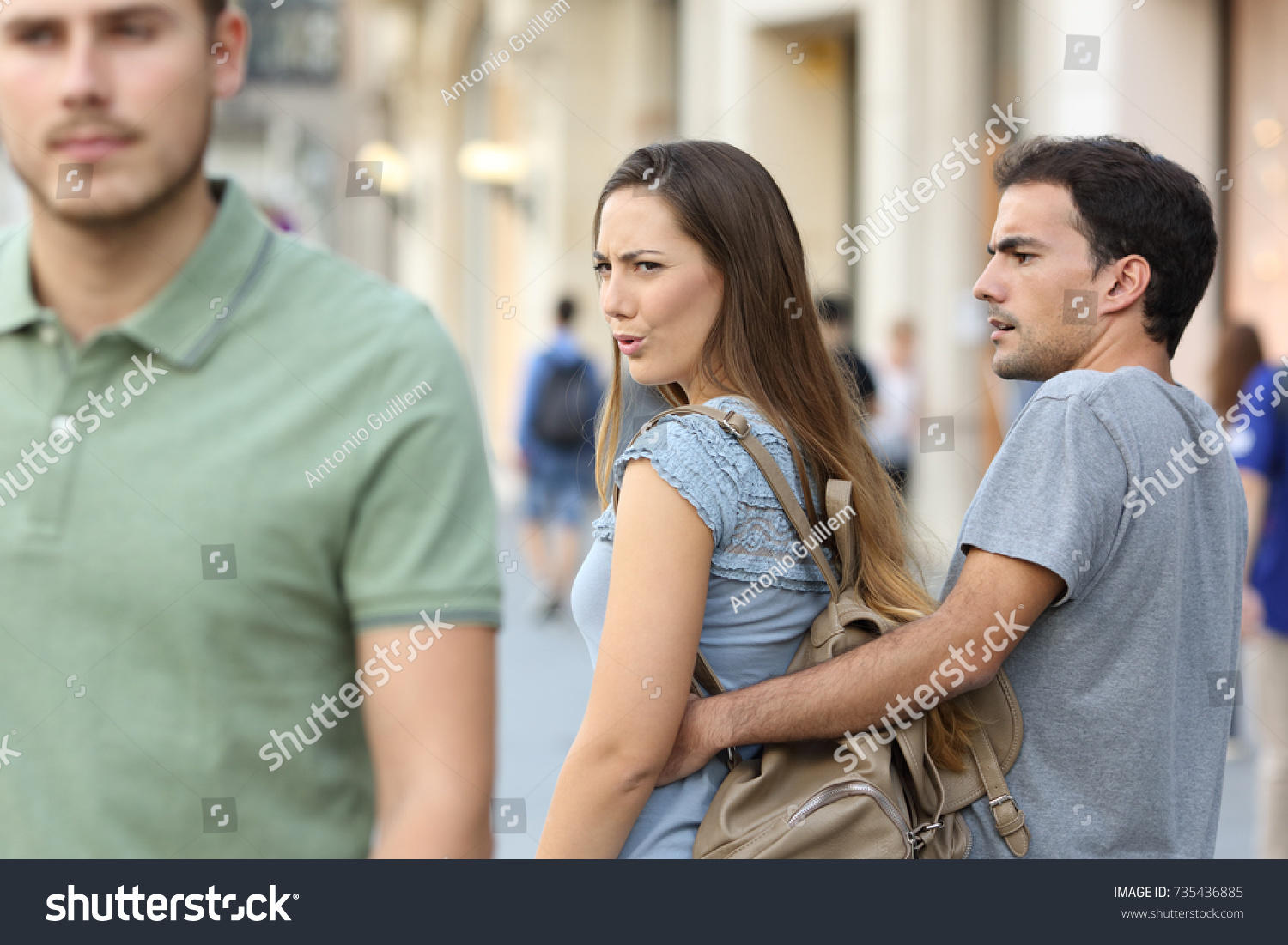 Distracted Girlfriend | Distracted Boyfriend | Know Your Meme
