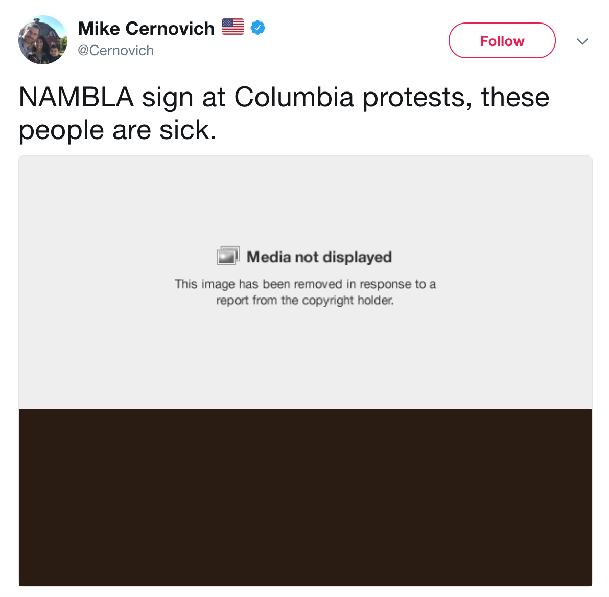 Cernovich Tweet | NAMBLA Protest Sign | Know Your Meme