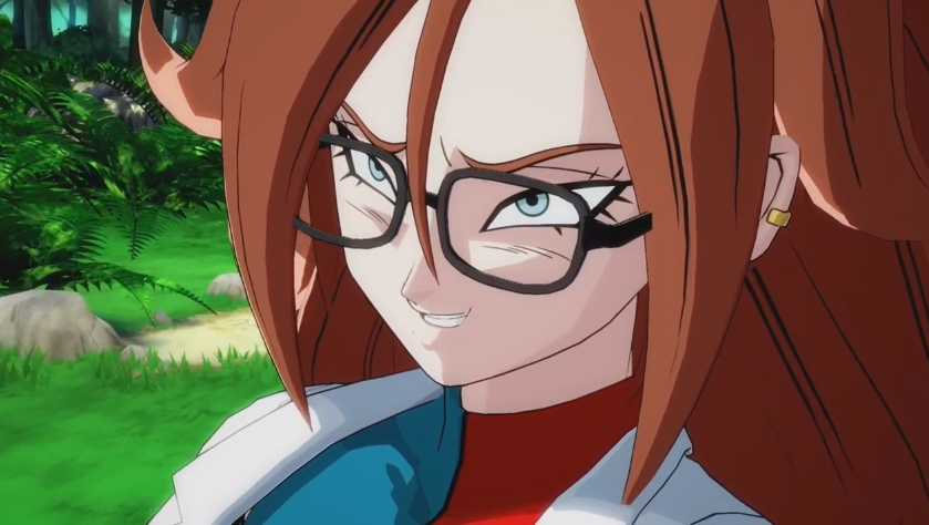 Android 21 smile | Dragon Ball FighterZ | Know Your Meme