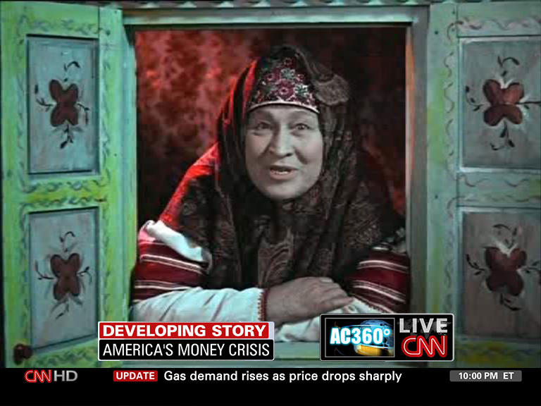 One Babushka On CNN Said | One Babushka Said | Know Your Meme