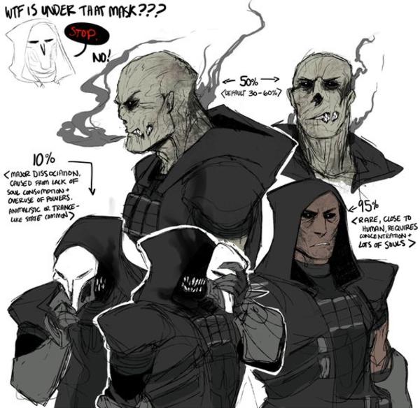 Reaper's face (maybe) | Overwatch | Know Your Meme