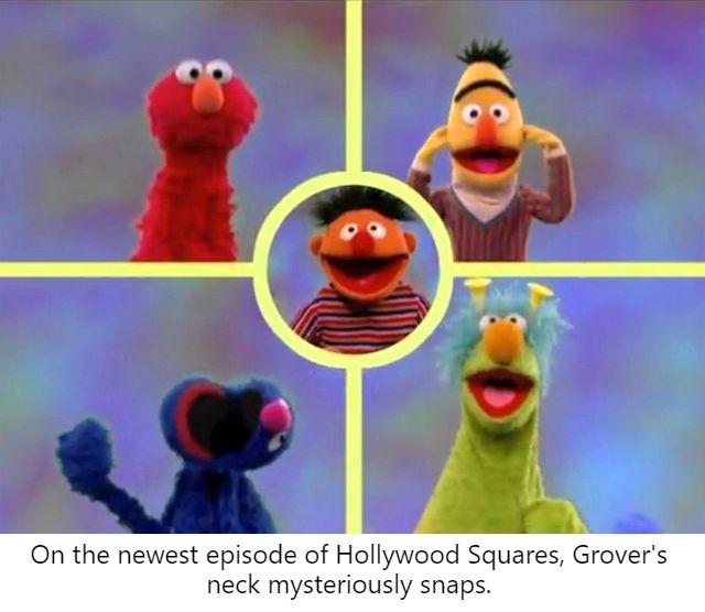 R.I.P Grover | Bertstrips | Know Your Meme