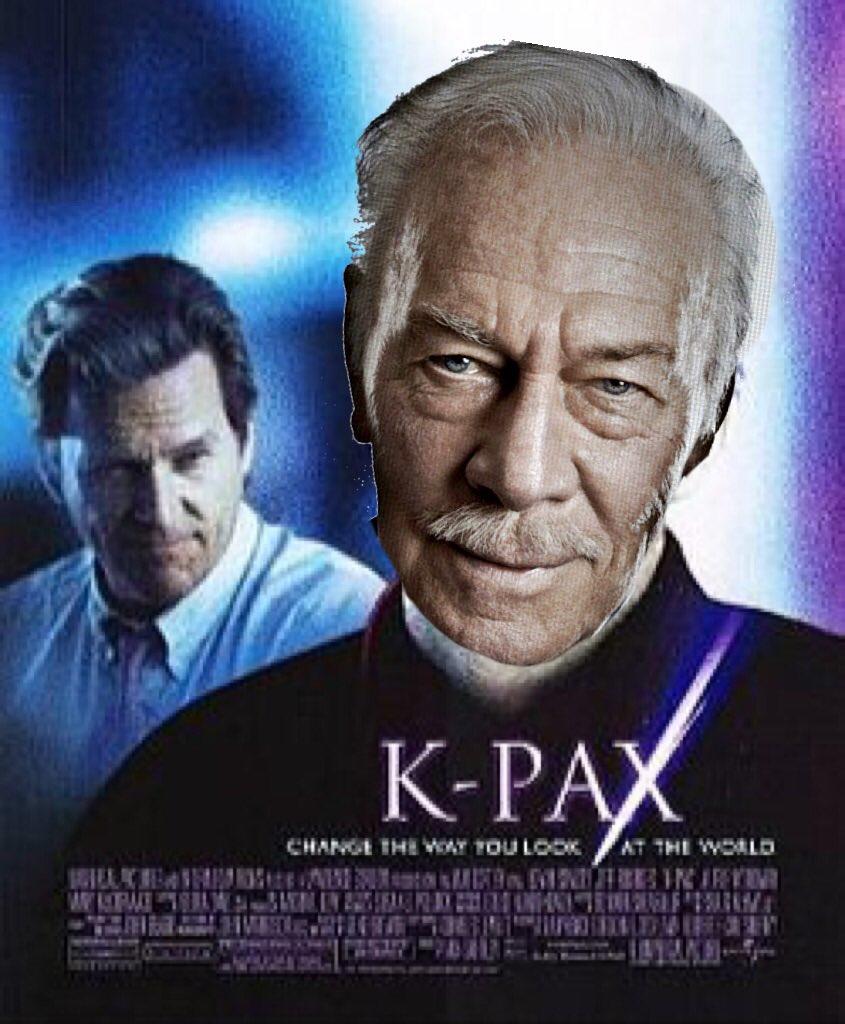 Plummer KPax | Christopher Plummer Replaces Kevin Spacey | Know Your Meme