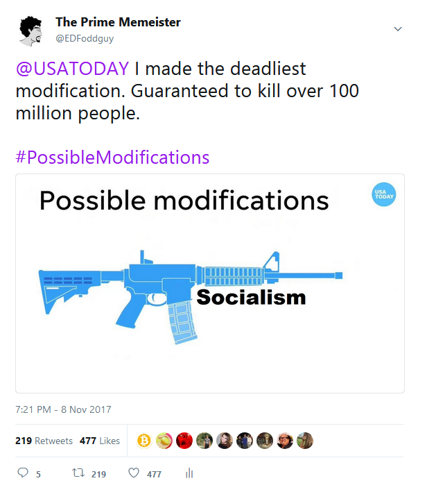 socialism bayonet | Possible Modifications | Know Your Meme