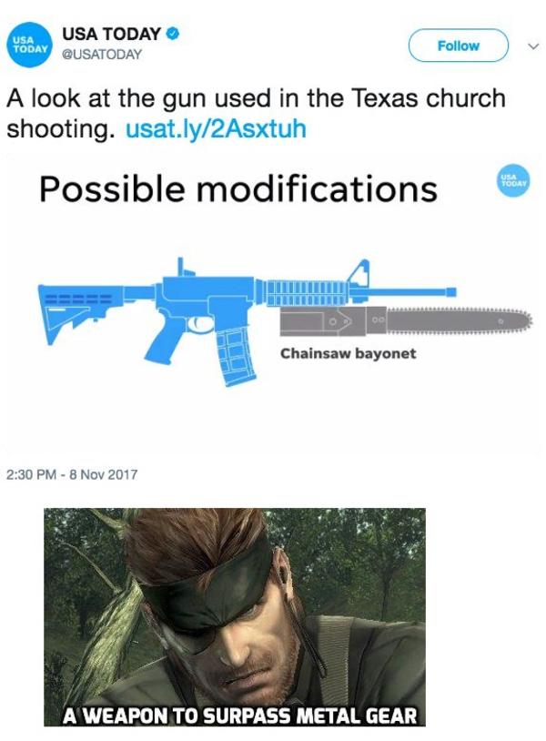 metal gear modification | Possible Modifications | Know Your Meme