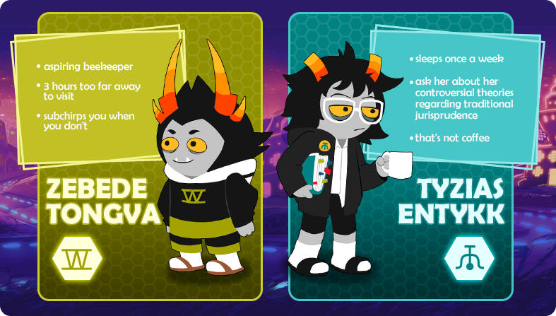 Zebede and Tyzias | Hiveswap | Know Your Meme