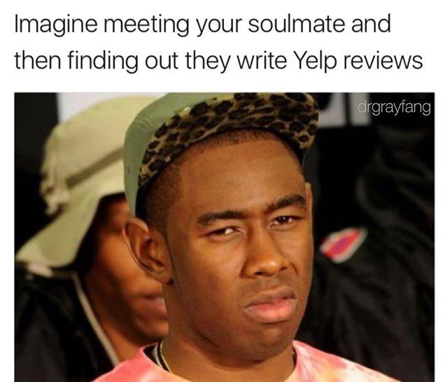 Finding out they write Yelp reviews | Imagine Meeting Your Soulmate | Know Your Meme