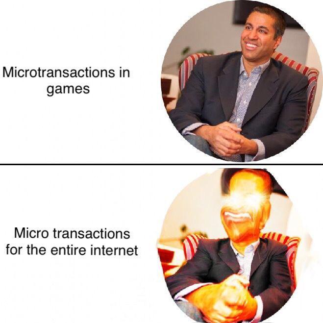 Micro transactions for the entire internet | Ajit Pai | Know Your Meme