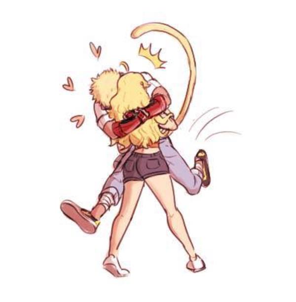 Super glomp! | RWBY | Know Your Meme