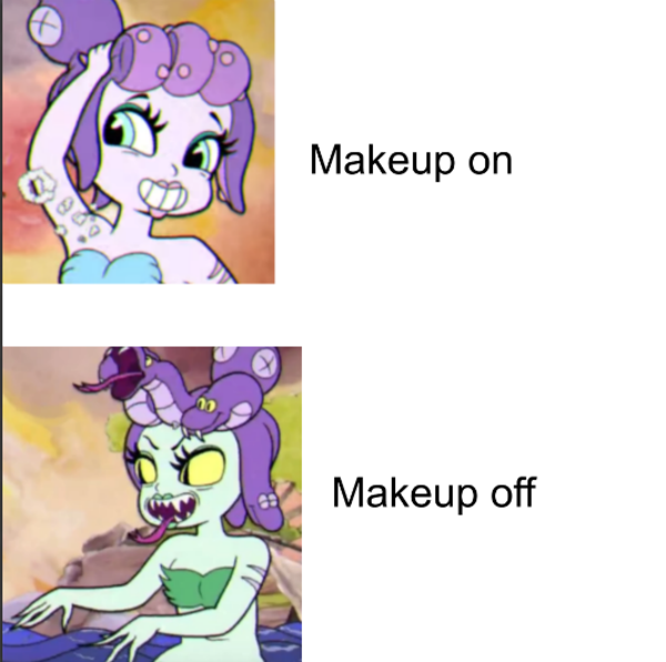 Makeup on, Makeup off | Cala Maria | Know Your Meme