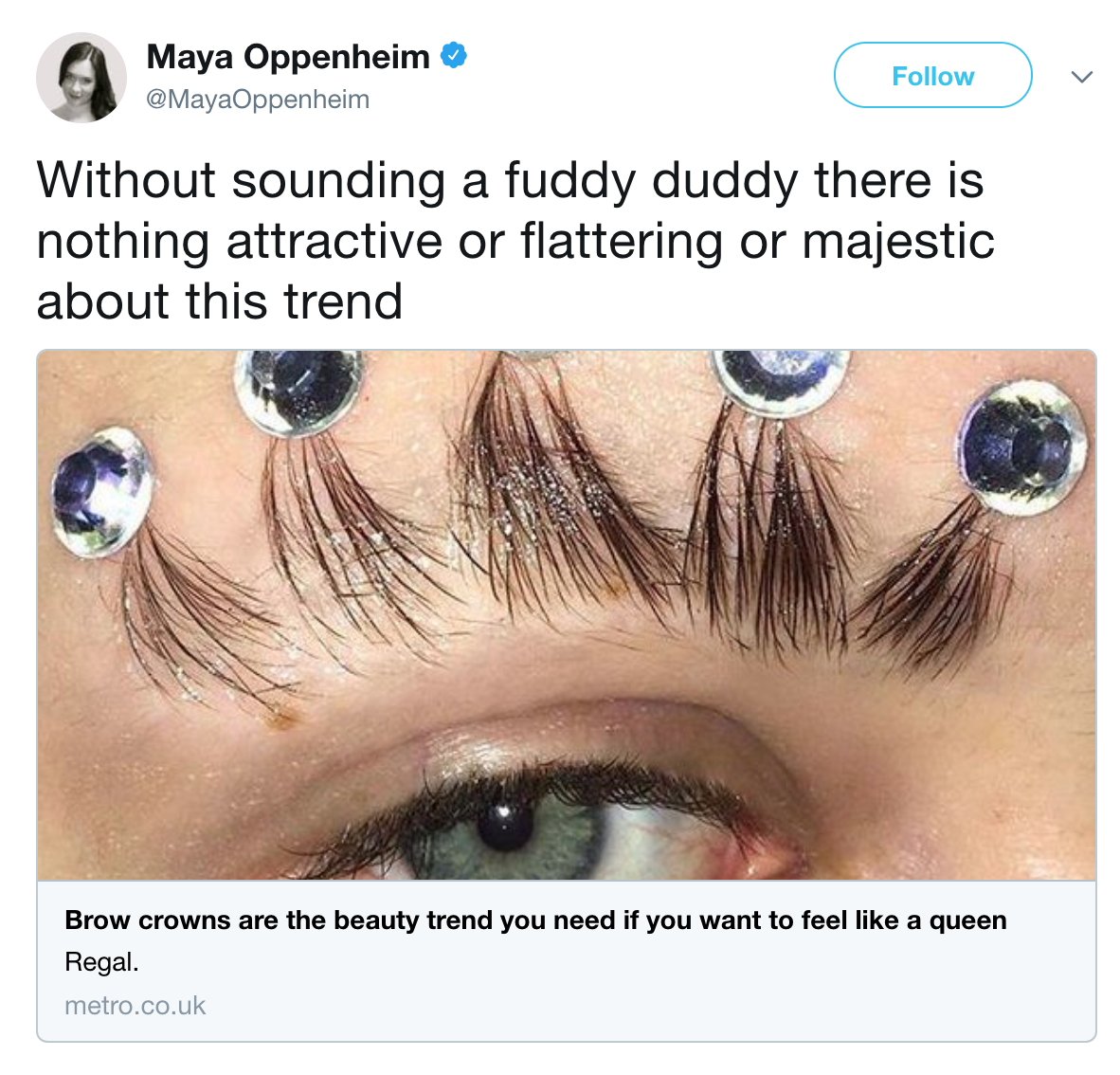 Fuddy Duddy | Brow Crowns | Know Your Meme