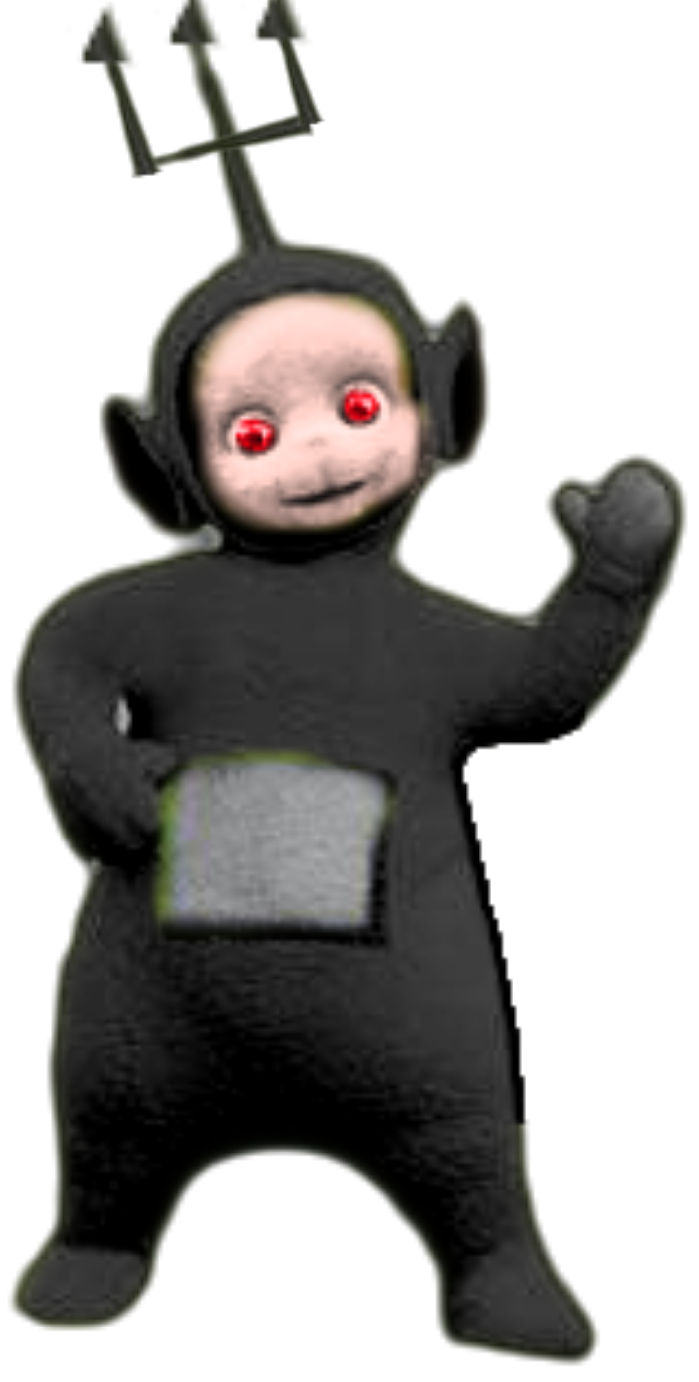 Black teletubby: Saa-taan | Know Your Meme
