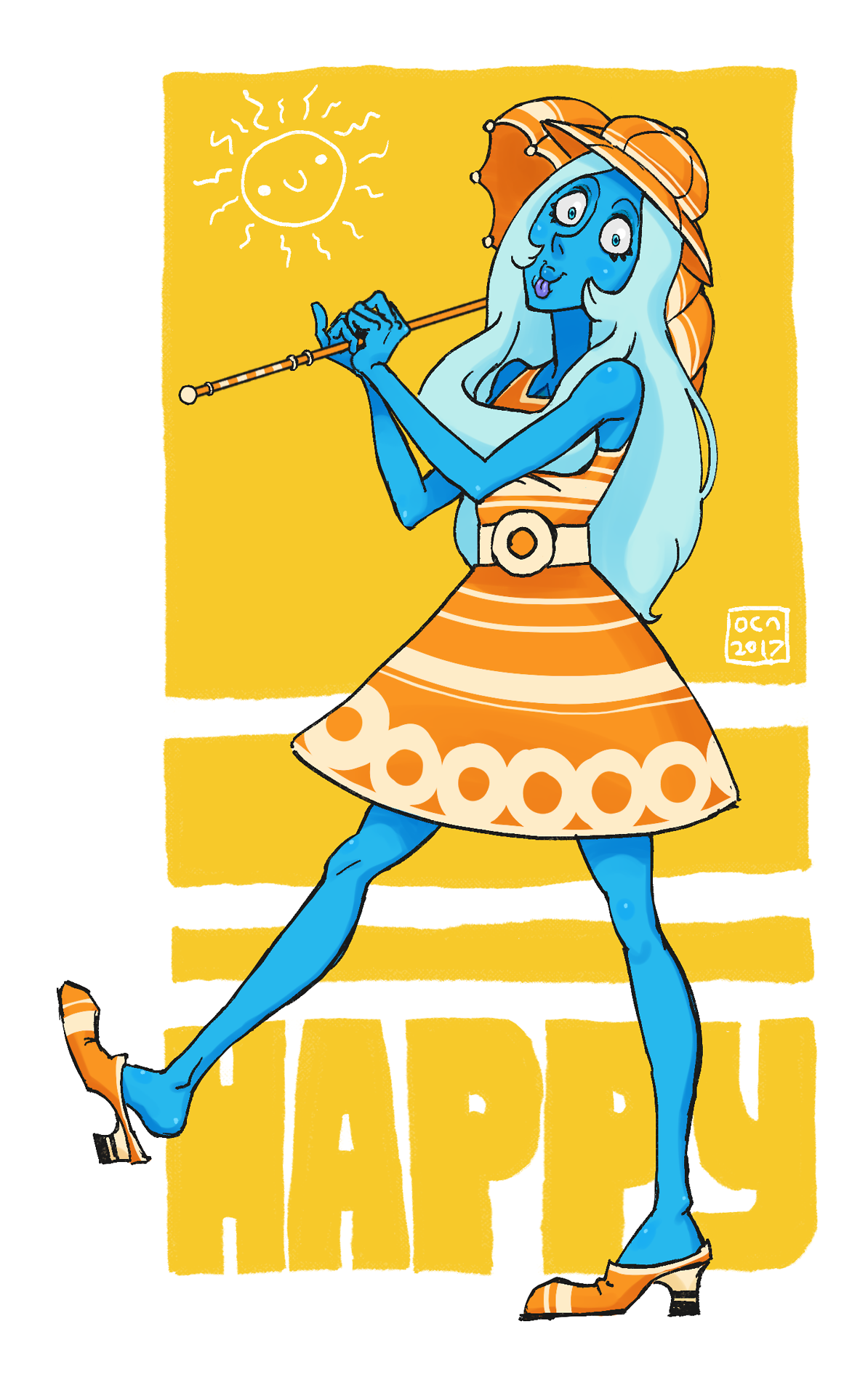 Happy Blue | Steven Universe | Know Your Meme