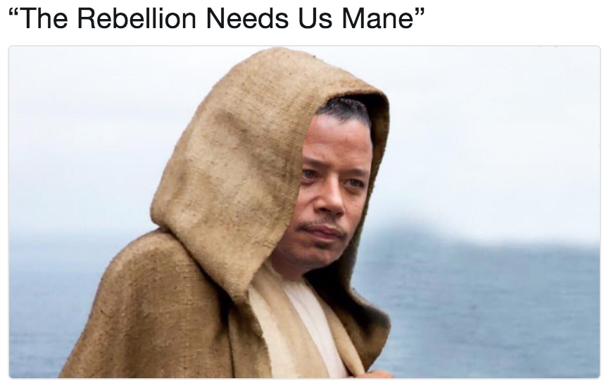 “The Rebellion Needs Us Mane” | Terrence Howard's Mayne | Know Your Meme