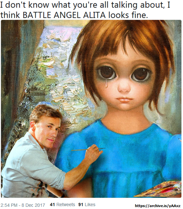 Looks Fine | Alita: Battle Angel | Know Your Meme