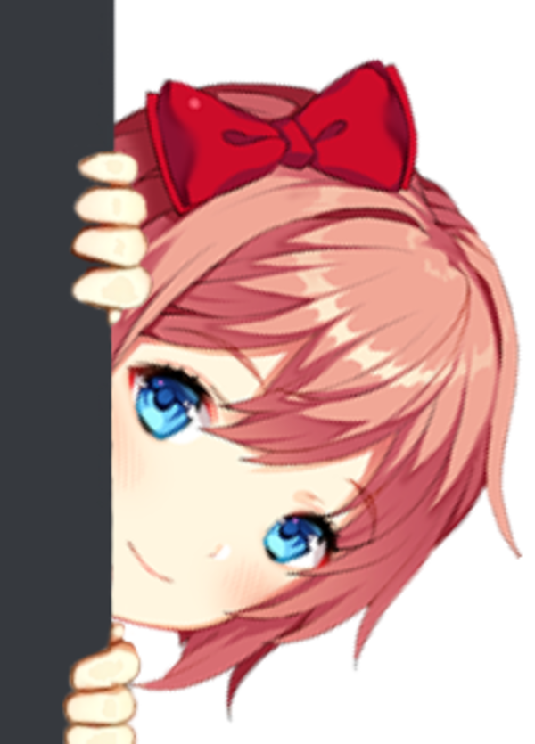 Sayori sees you | Doki Doki Literature Club | Know Your Meme