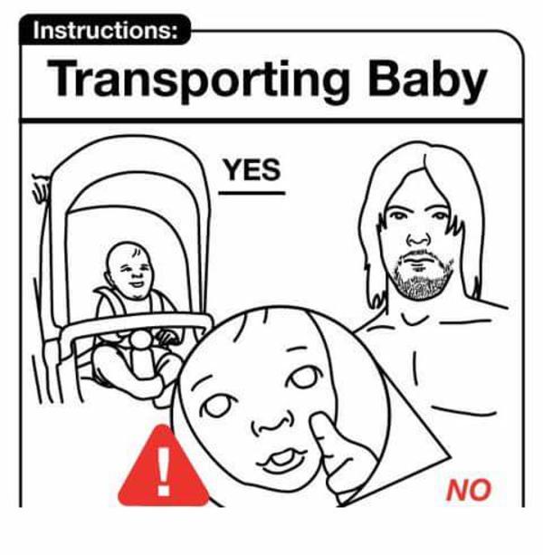 Baby Carrying the Death Stranding Way | Death Stranding | Know Your Meme
