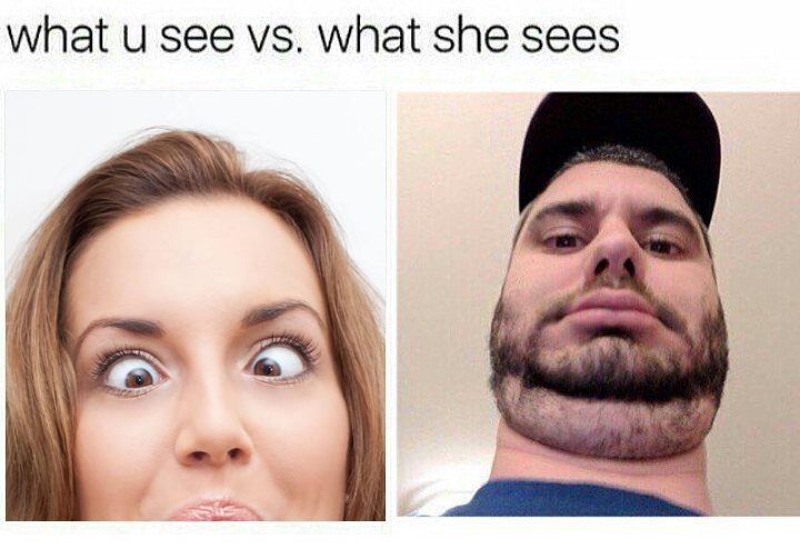 What You See vs. What She Sees | What You See vs. What She Sees | Know ...