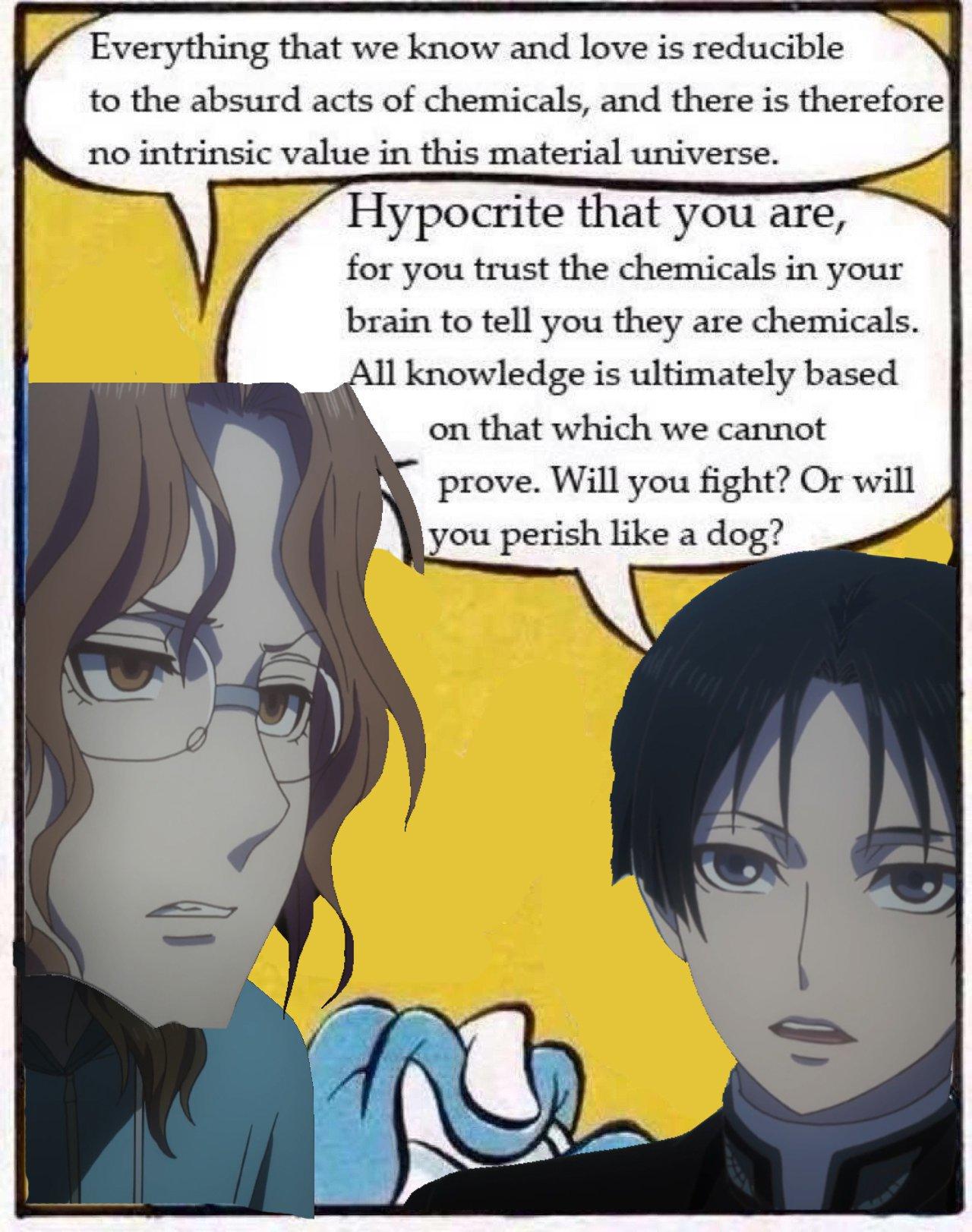 Anime | Will You Fight? Or Will You Perish Like A Dog? | Know Your Meme