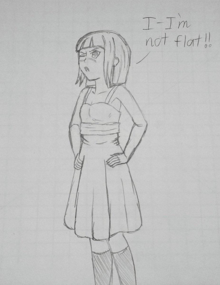 Here's the Flat Earth-chan sketch by Akizumi_Akira | Earth-chan | Know ...