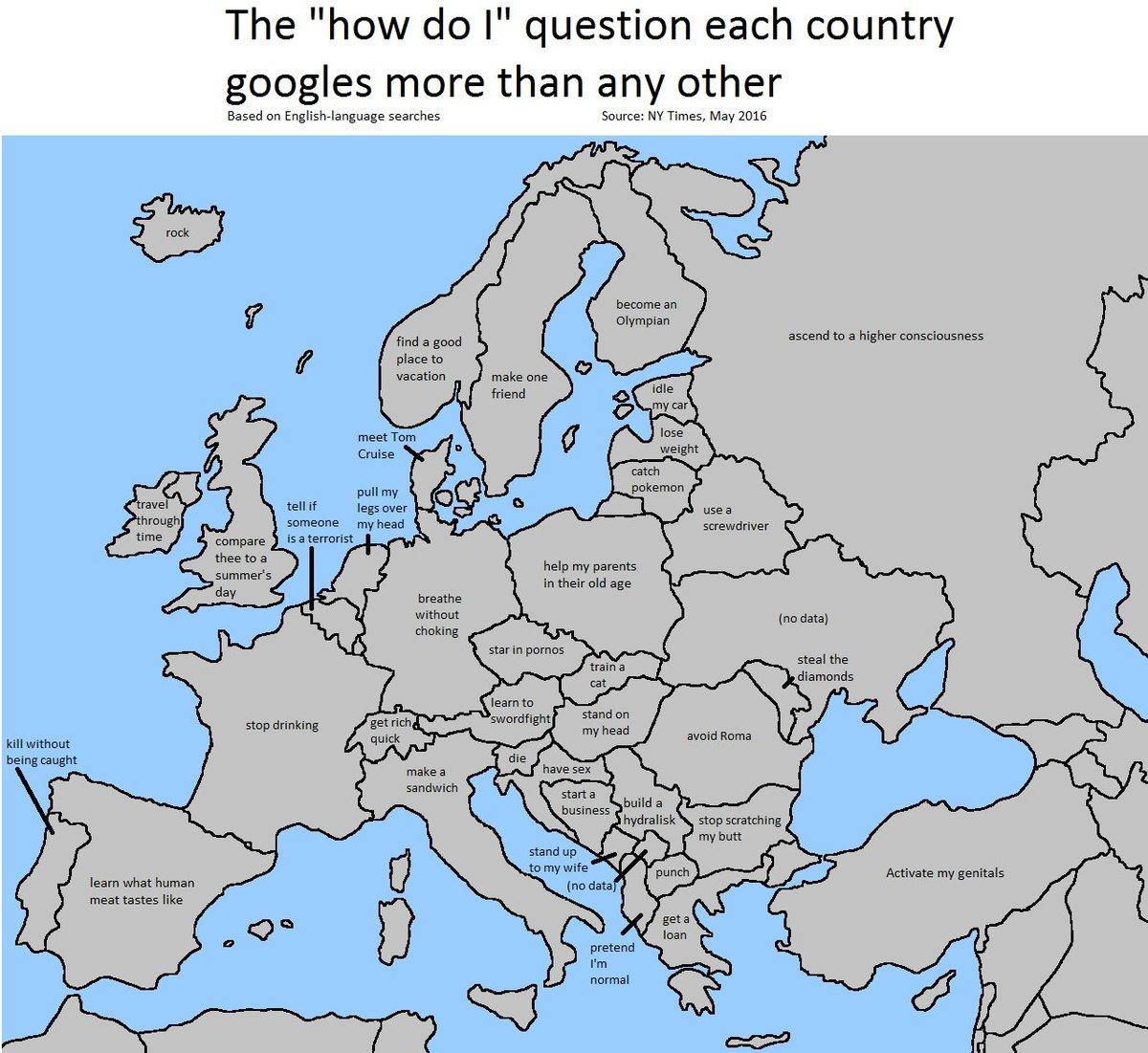 Europe is weird | Google Maps | Know Your Meme