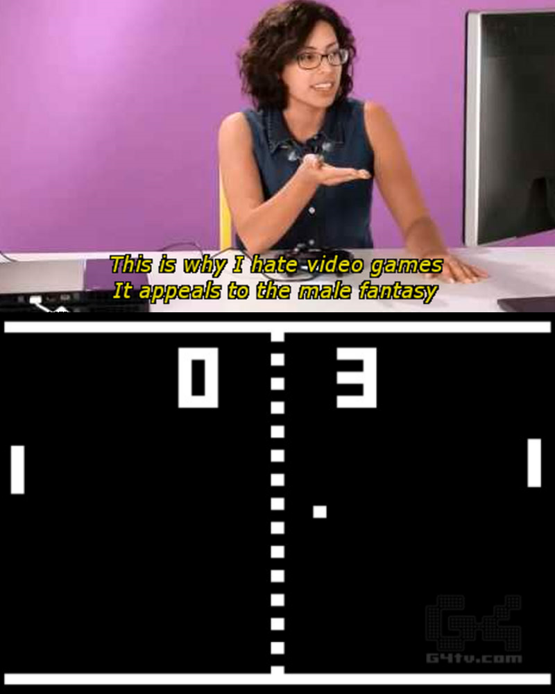 She does have a point. | Video Games Appeal to the Male Fantasy | Know ...